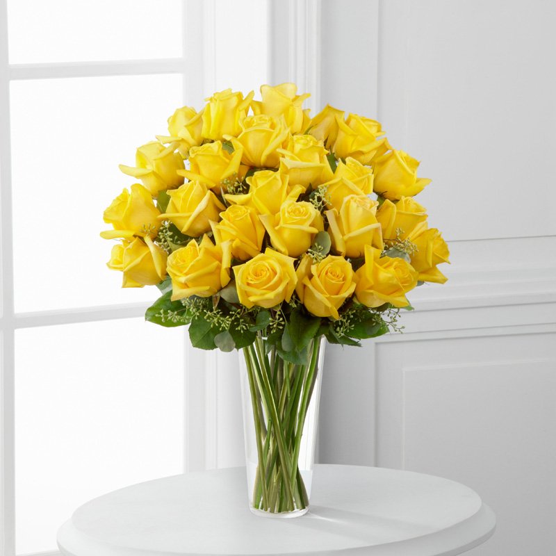 Yellow Rose Bouquet – Ottawa Flowers Inc.