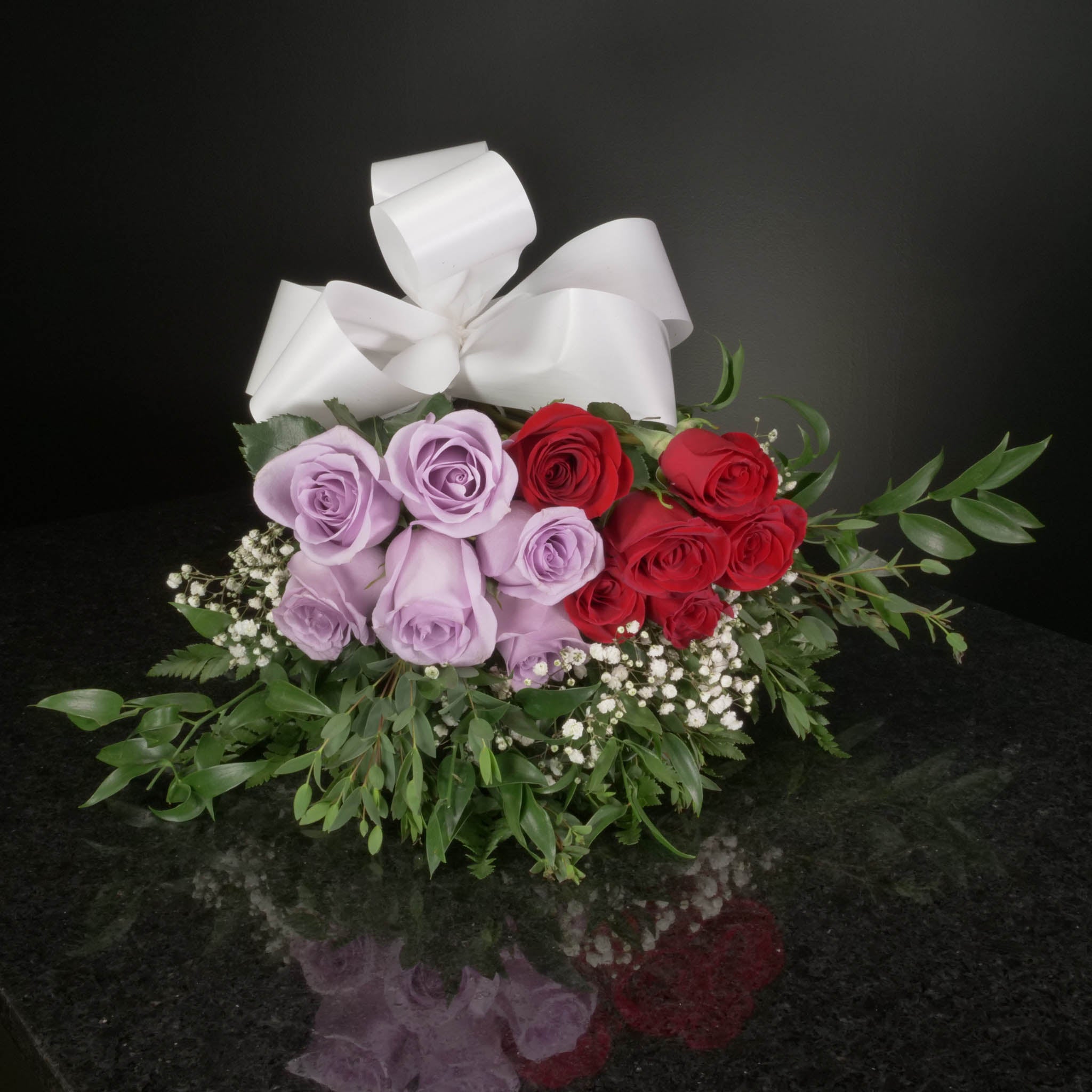 Red & Lavender Roses – Ottawa Flowers Inc.