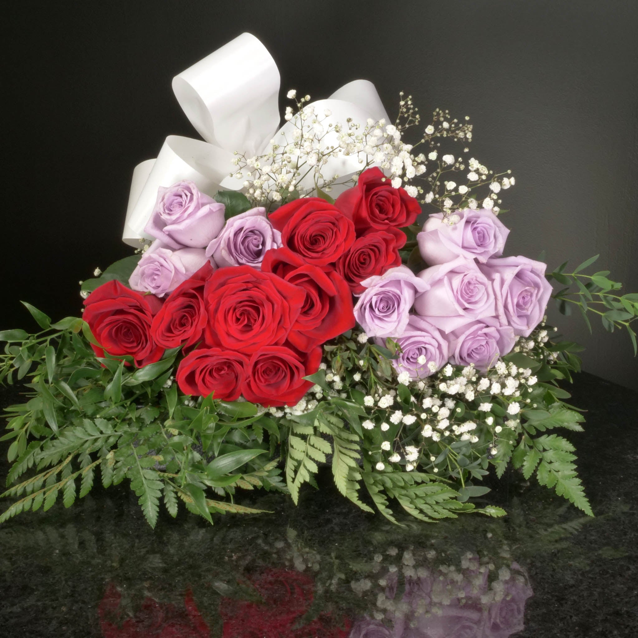 Red & Lavender Roses – Ottawa Flowers Inc.